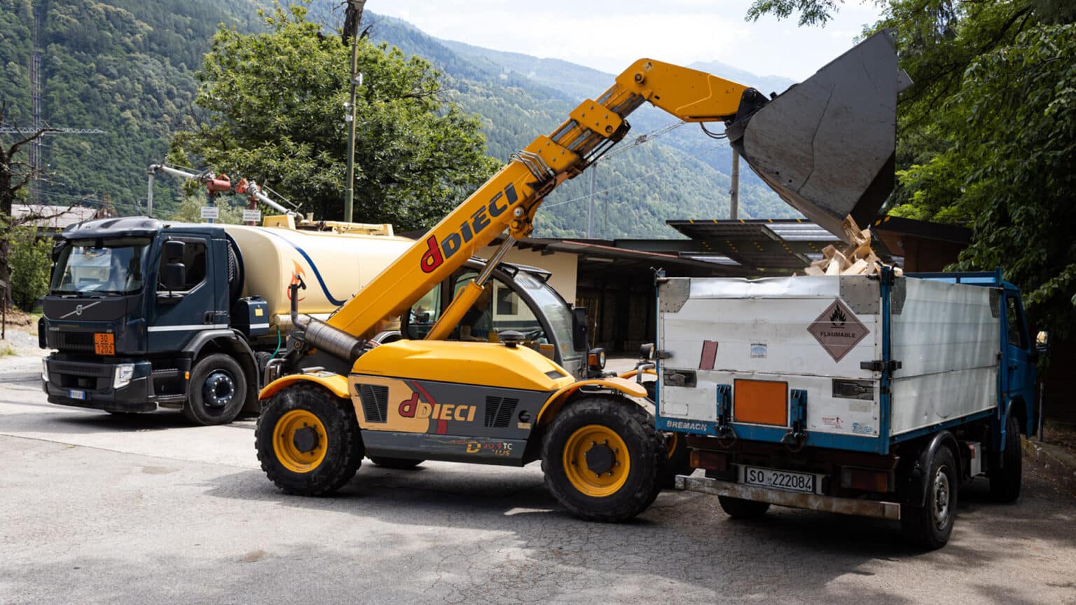 Fornitura legna da ardere - Da prada combustibili